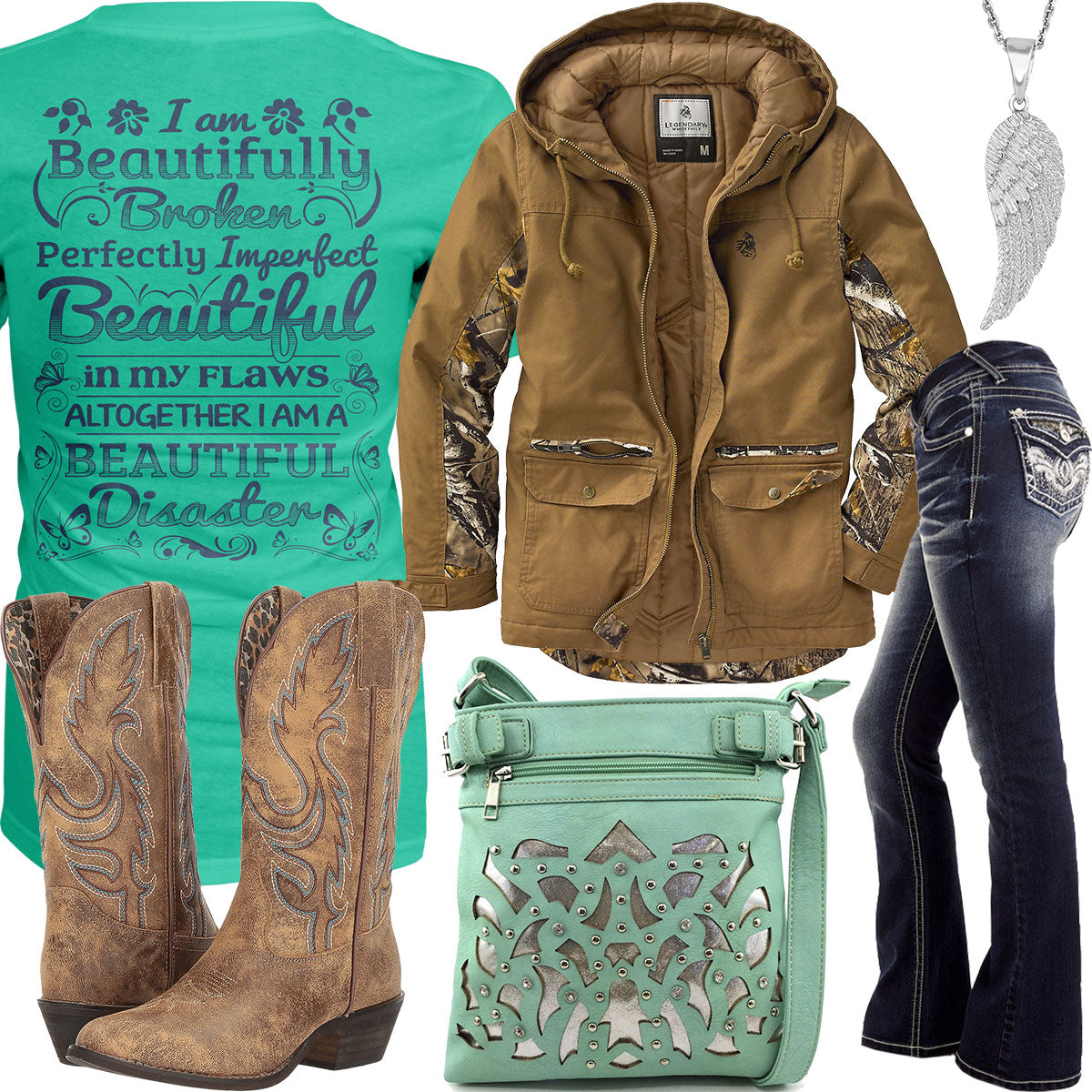 Beautiful Disaster Legendary Whitetails Jacket Outfit – Clover + Cotton Co