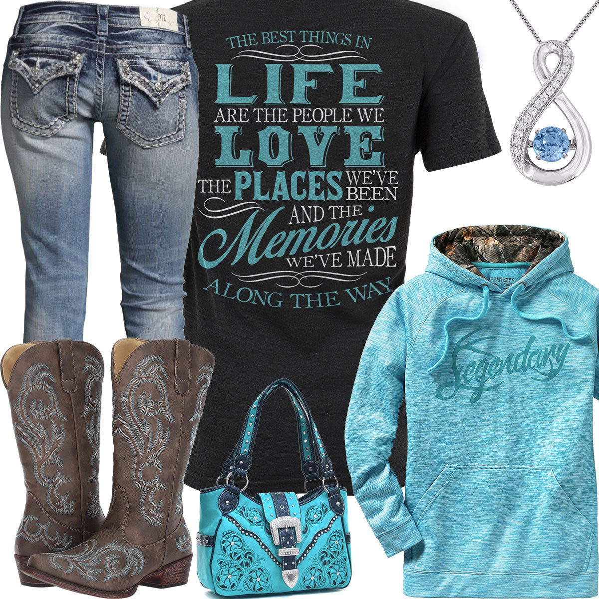 Best Things In Life Roper Boots Outfit – Real Country Ladies