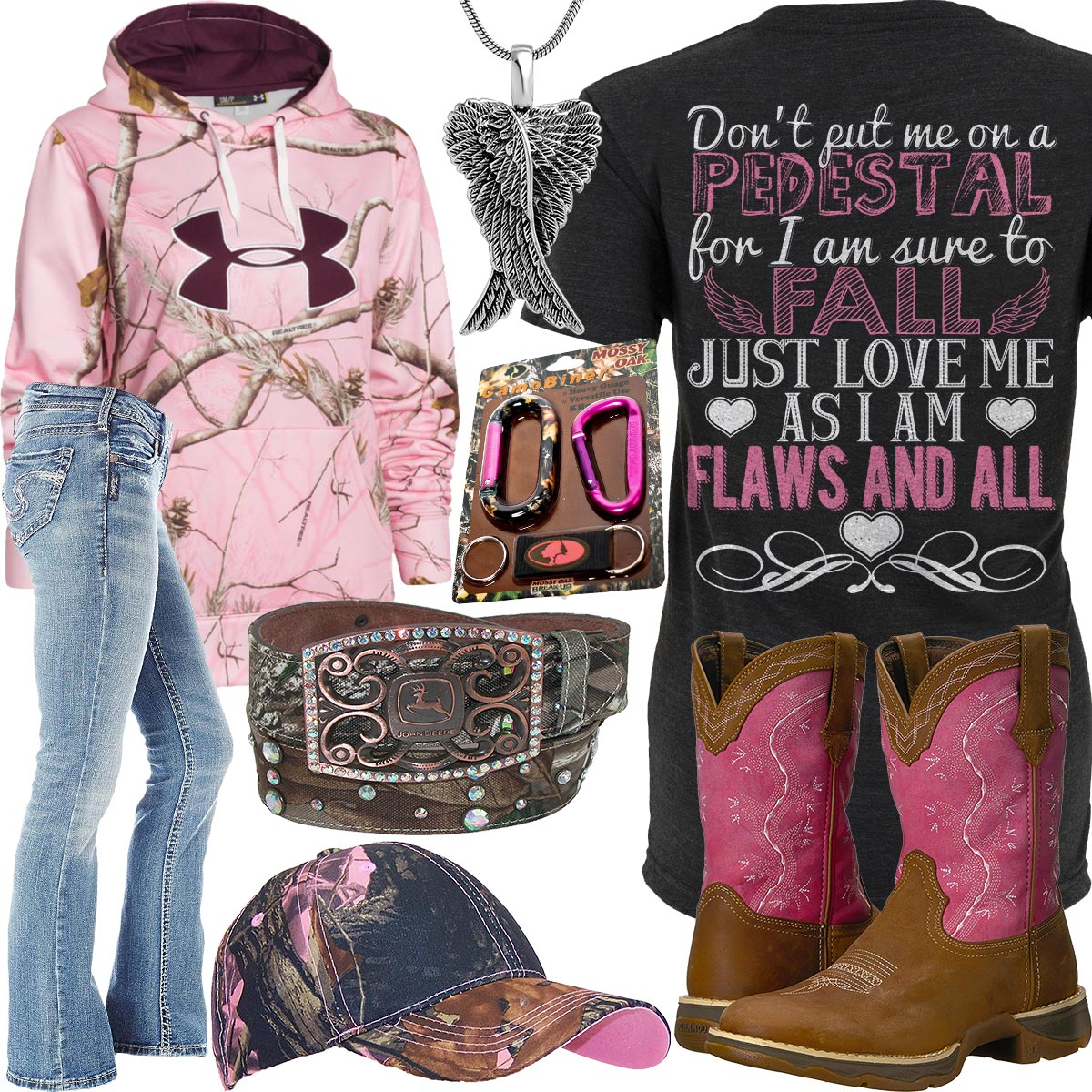 Flaws And All Mossy Oak Camobiners Outfit – Clover + Cotton Co