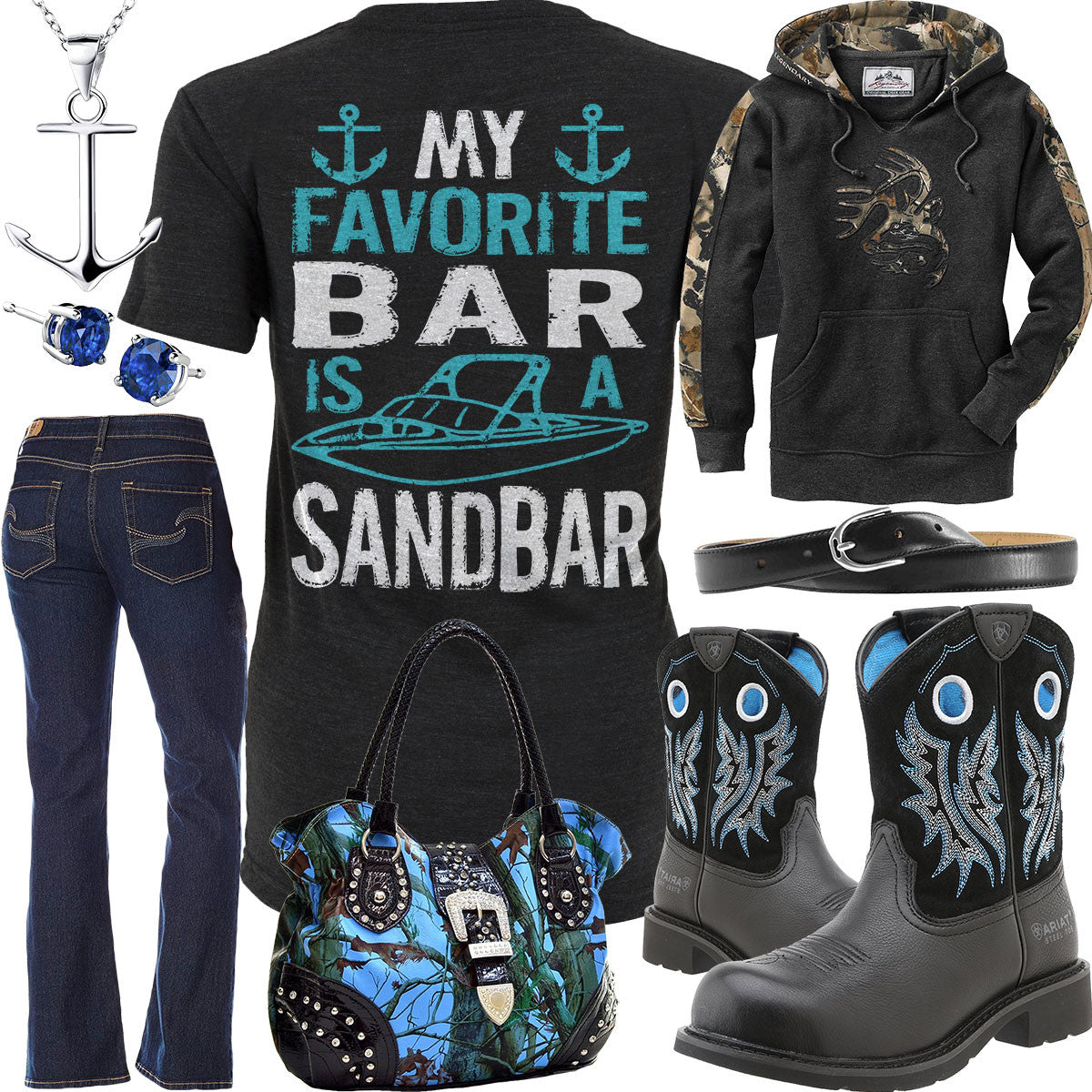 My Favorite Bar Ariat Boots Outfit – Real Country Ladies