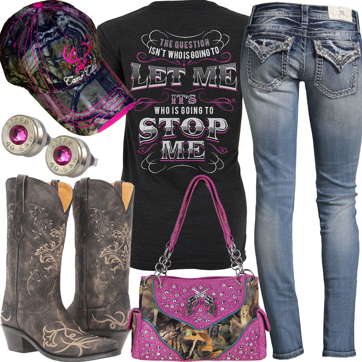 Going To Stop Me Mossy Oak Purse Outfit – Clover + Cotton Co